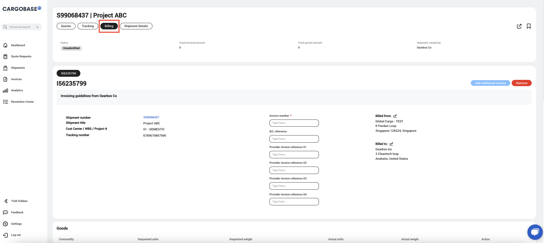 How to submit invoice or additional invoice?